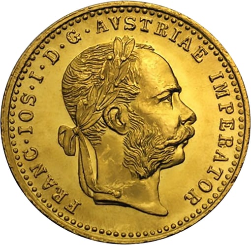 1 Gold Dukaten Neuprägung 1915 kaufen: Gold Dukaten 1-fach