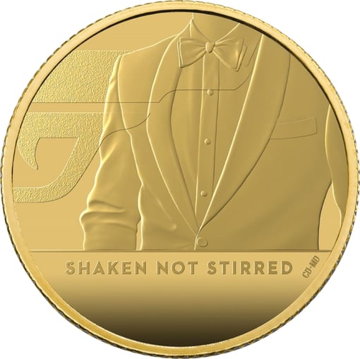 2 Unze Gold James Bond 007 Shaken not Stirred 2020 PP (Auflage: 250 ...